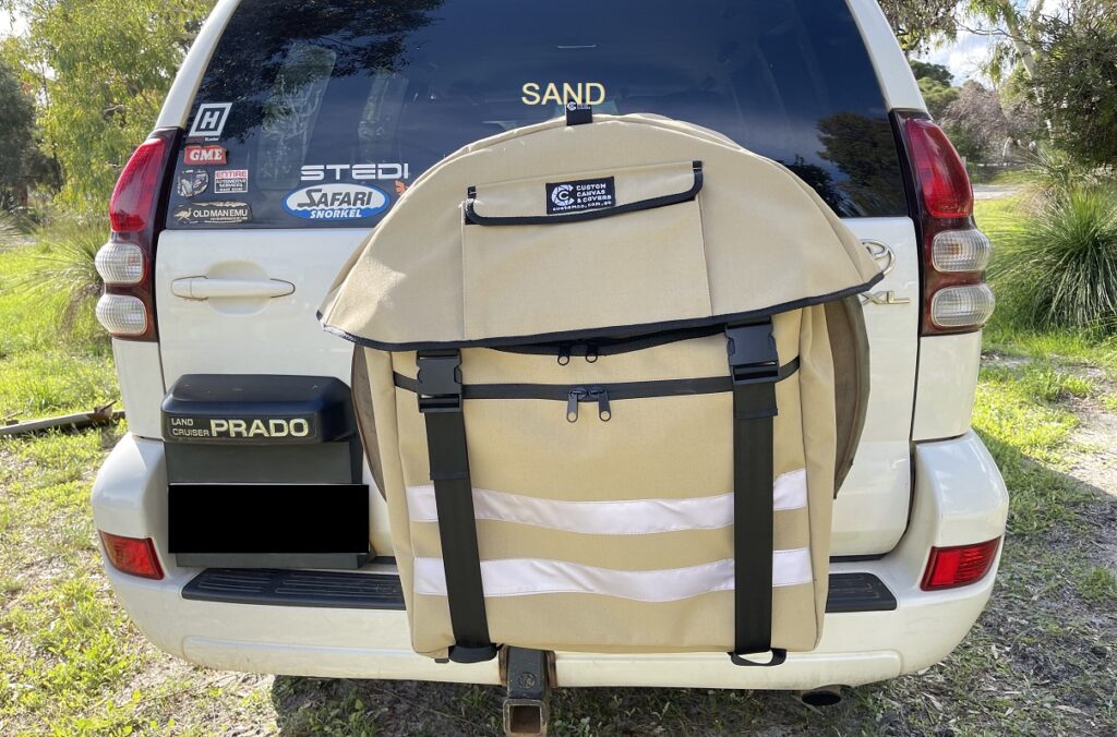 4WD Rear Wheel Storage Bag, Rear Wheel Bin Bag, Spare Wheel Bag ...